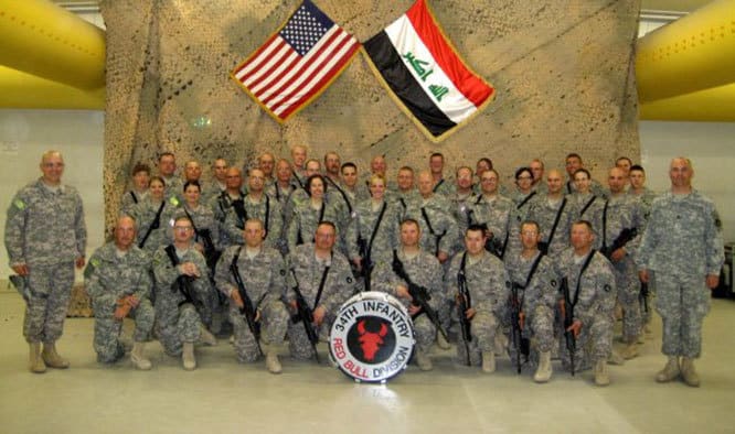 34th-Infantry-Army-Red-Bull-Band | Winona Steamboat Days